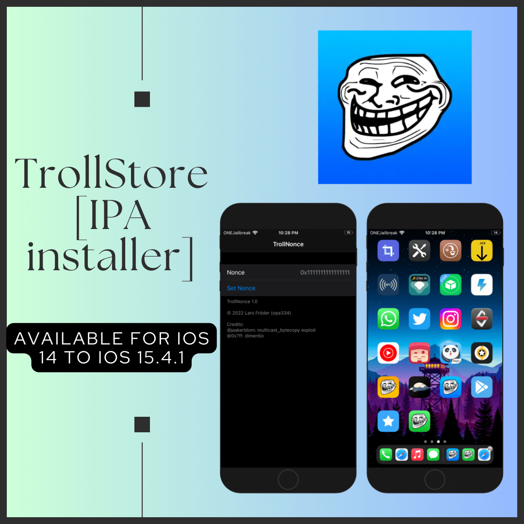 TrollStore IPA Installer [New Release] – Xookz [Official Website]