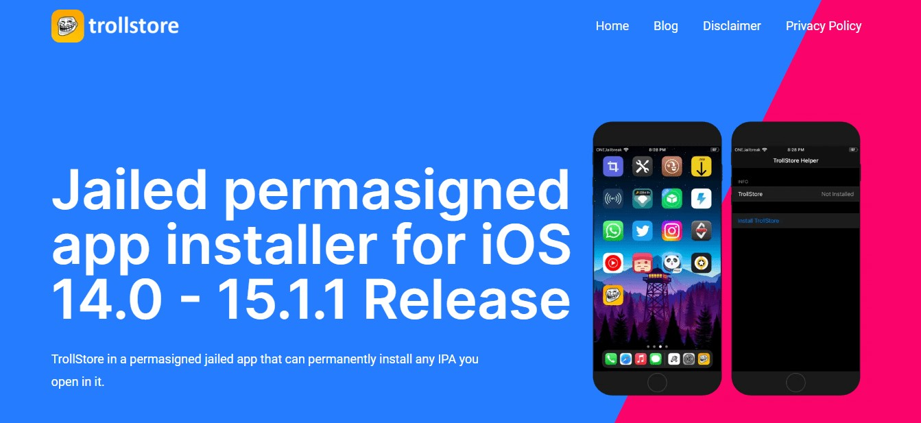 TrollStore IPA Installer [New Release] – Xookz [Official Website]