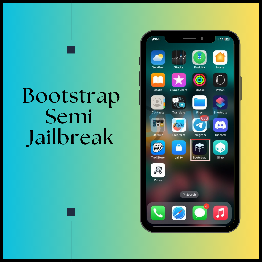 Bootstrap Semi – Jailbreak (iOS 14 to iOS 17) – Xookz [Official Website]